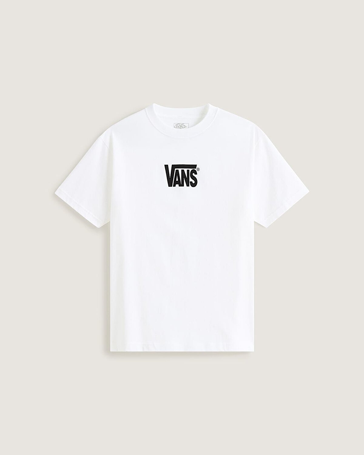 STRETCH LOGO TİŞÖRT - White/Black - Vans Türkiye